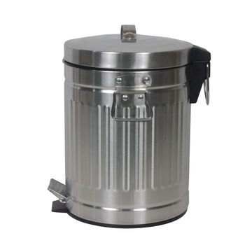 Sensea Bathroom Dustbin 5L Chrome Matt | LEROY MERLIN South Africa