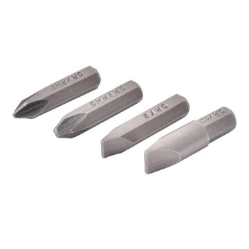 Set Of 4 Impact Screwdriver Bits Dexter | LEROY MERLIN South Africa
